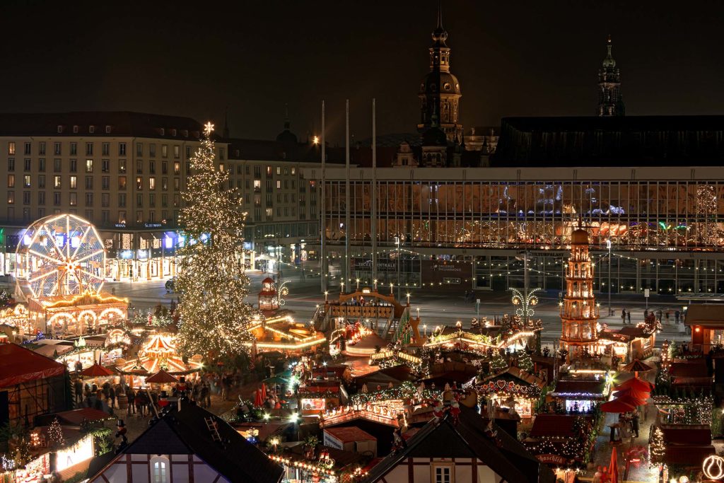Der Dresdner Striezelmarkt - beliebtester Weihnachtsmarkt